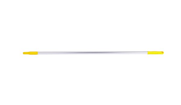 ALU7050/250G - ALUMINIUM HANDLE 140 CM - Ø 25MM - YELLOW
